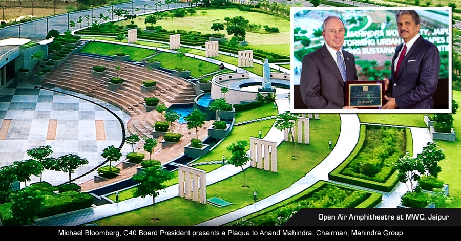 Mahindra World City Jaipur awarded C40 Climate Leadership Certification